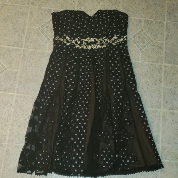 Anthropologie | Dresses | Anthropologie Lithe Brand Bustier Dress ...